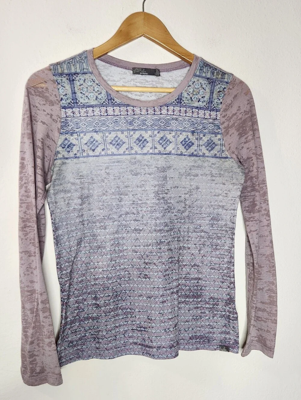 Prana | Tops | Prana Womens Small Lottie Top Sheer Purple | Poshmark